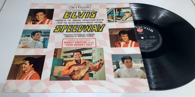 ELVIS' SPEEDWAY SOUNDTRACK RARE MONO RED SPOT album RD 7957 1968 EX-/EX ...
