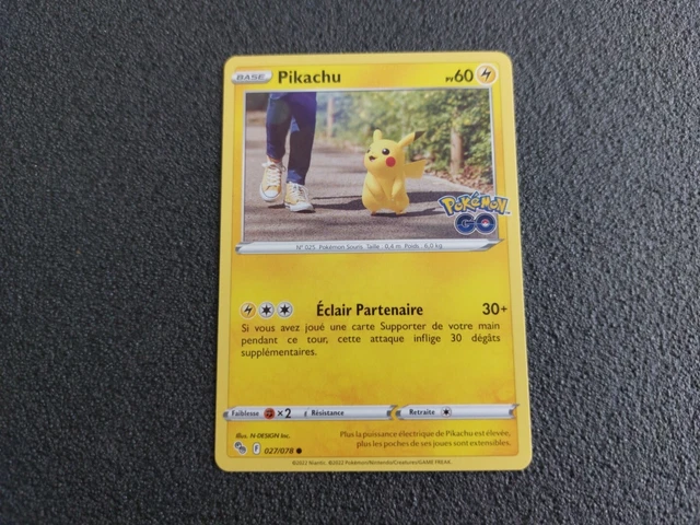 CARTE CARD POKÉMON Pokemon Pikachu 027 078 EUR 5,99 - PicClick FR