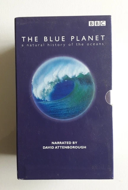 BOX SET VHS Sir David Attenborough Wildlife Documentary, The Blue ...