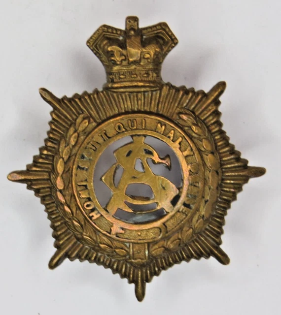 ORIGINAL BRITISH ARMY Victorian Army Service Corps Cap Badge £15.06 ...