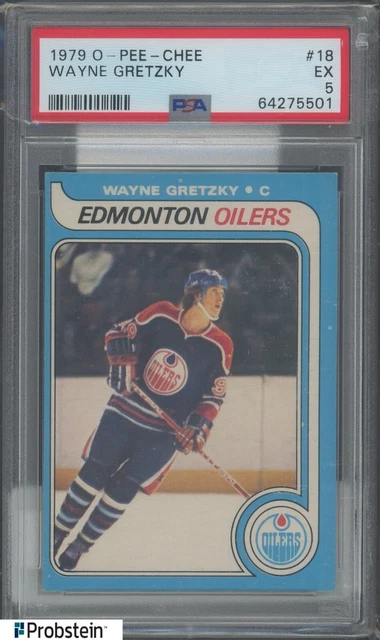 1979 O-PEE-CHEE OPC Hockey #18 Wayne Gretzky RC recrue HOF PSA 5 LOOKS PLUS JOLI EUR 785,38 ...