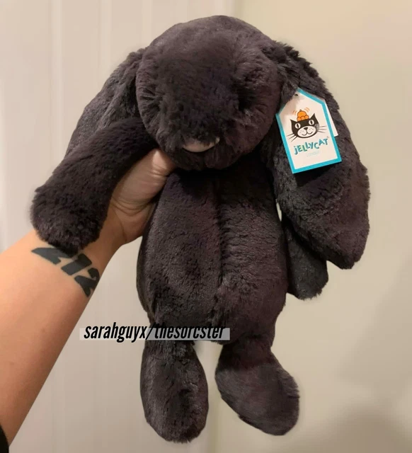 JELLYCAT RARE RETIRED Medium Bashful Inky Bunny BNWT Black £156.70 ...