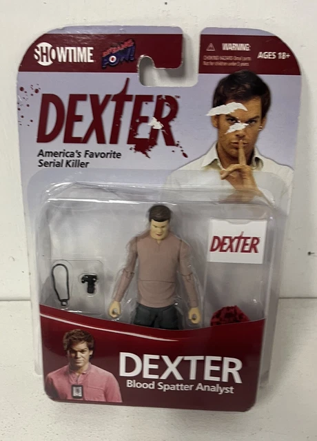 SEALED SHOWTIME DEXTER Bif Bang POW Blood Splatter Analyst Figure EUR ...