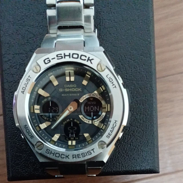 OROLOGIO DA UOMO Casio G-Shock G-STEEL Radio Solare GST-W110D-1A9JF Argento EUR 170,04 - PicClick IT