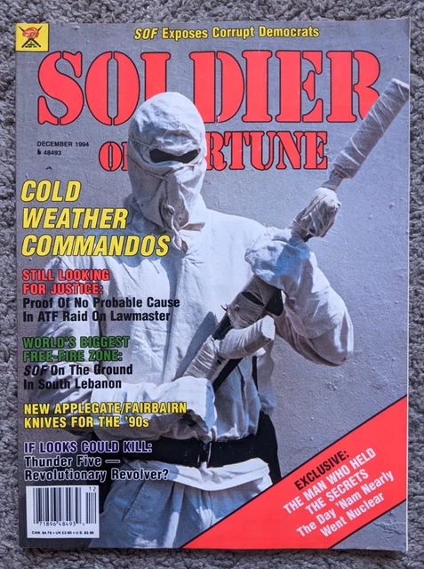1994 DECEMBER SOLDIER OF FORTUNE MAGAZINE Cold War COMMANDOS SOUTH LEBANON £11.22 - PicClick UK