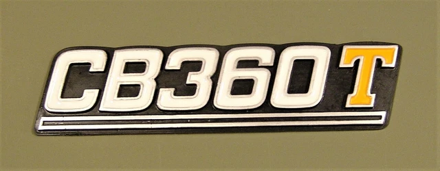 HONDA CB 360 Cb360 Cb360T Side Cover Emblem/Badge 360T £26.55 - PicClick UK
