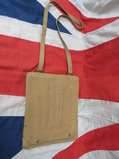WWII BRITISH MILITARY Army 1937 Pattern Webbing Map Case by Blackman ...