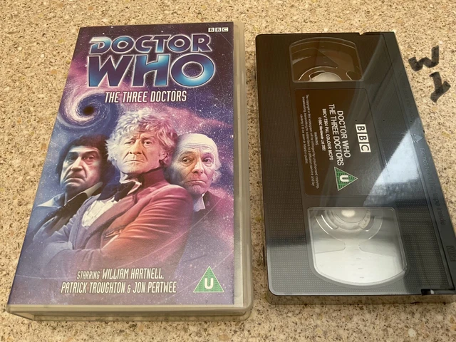 DOCTOR WHO THE Three Doctors 2002 Vhs Cassette Sealed £18.00 - PicClick UK