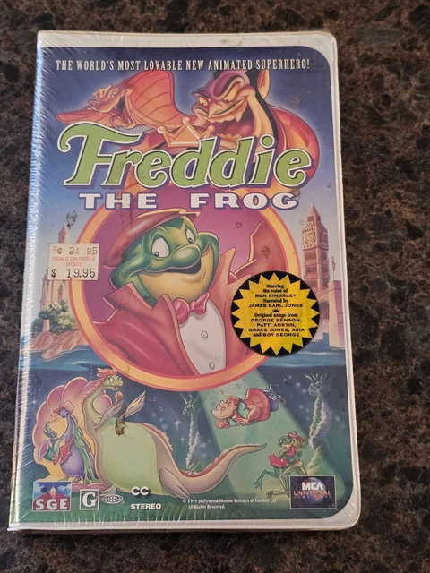 BRAND NEW FREDDIE The Frog (VHS; 1995) RARE Sealed OOP *SEE NOTE* £22. ...