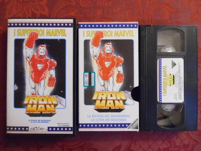 IRON MAN - I Supereroi Marvel - VHS ed. Fonit / Legocart rara EUR 14,90 ...