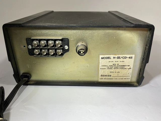 VINTAGE CDE ANTENNA Transmit / Receive Direction Control Model H-IV CD ...