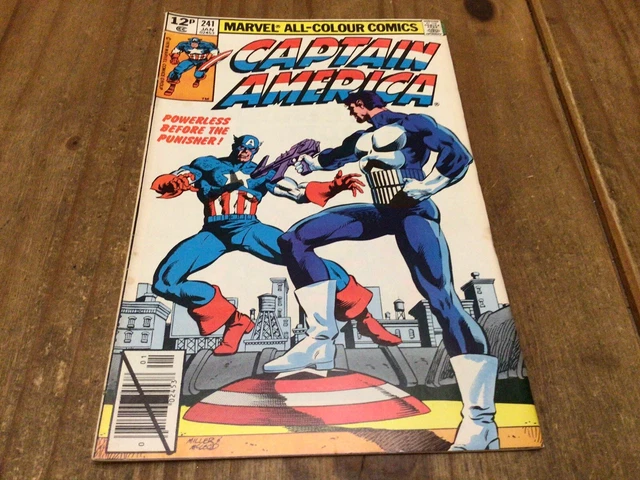 VINTAGE MARVEL COMICS Group Captain America Jan 1980 No. 241 EUR 23,30 ...