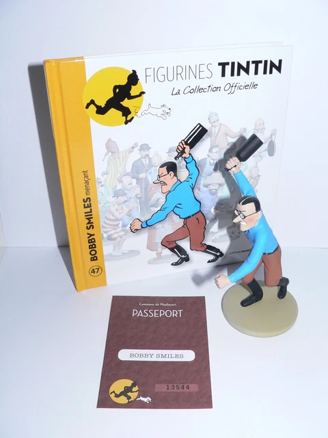 FIGURINE TINTIN COLLECTION Officielle - Bobby Smiles - N° 47 EUR 12,00 ...