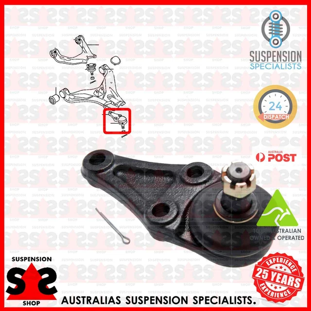 LOWER FRONT AXLE Ball Joint Suit MITSUBISHI Triton 2.5 DI-D (KA4T) L200 / EUR 47,33 - PicClick FR