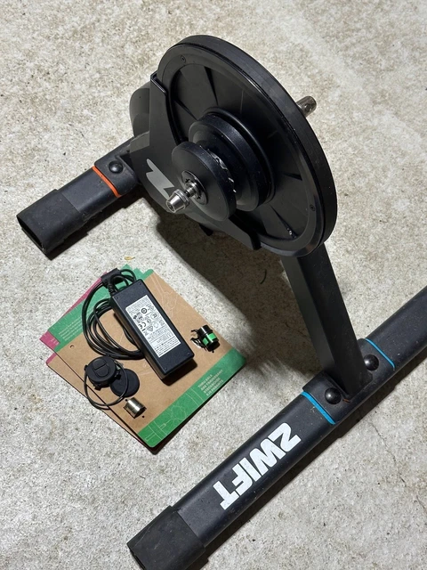 ZWIFT HUB ONE Smart Trainer with Zwift Cog, Click, hub adapter. Lightly ...
