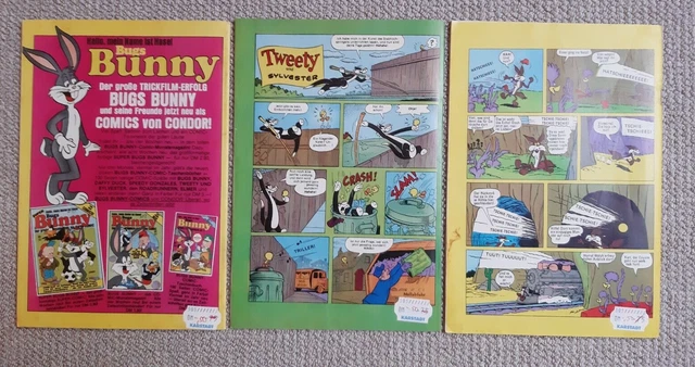 KONVOLUT BUGS BUNNY - Comic Condor Verlag - LOONEY TUNES - Zustand +2 ...