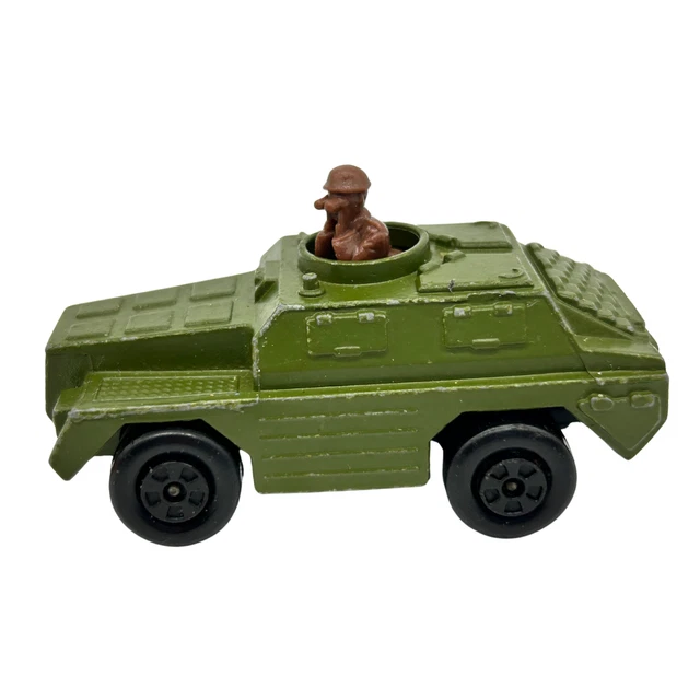 MATCHBOX NO 28 Stoat military vehicle 1973 Rolamatics £9.50 - PicClick UK
