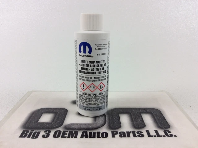 DODGE JEEP LIMITED Slip Additive Friction Modifier Lubricant ...