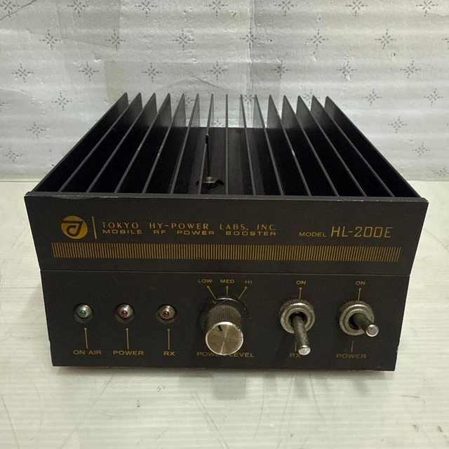 POWER ONLY - TOKYO HY-POWER HL-200E Linear amplifier 1.9～30MHz 200W 13.8V £376.20 - PicClick UK