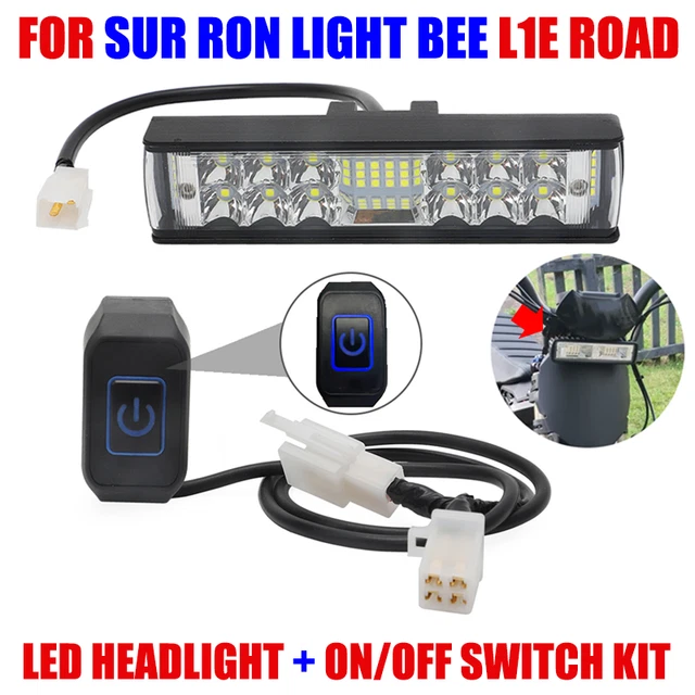 PLUG & PLAY LED Headlight Bar Switch Kit For Surron Sur Ron Light Bee ...
