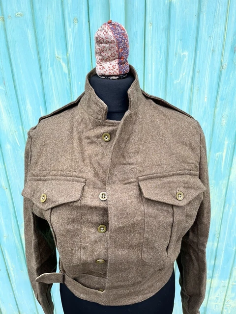 BRITISH ARMY JACKET Battledress Blouse Uniform 1949 Pattern Size 13 M £ ...