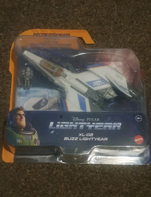 DISNEY PIXAR LIGHTYEAR Hyperspeed Series XL-02 Rocket Ship & Mini Buzz ...