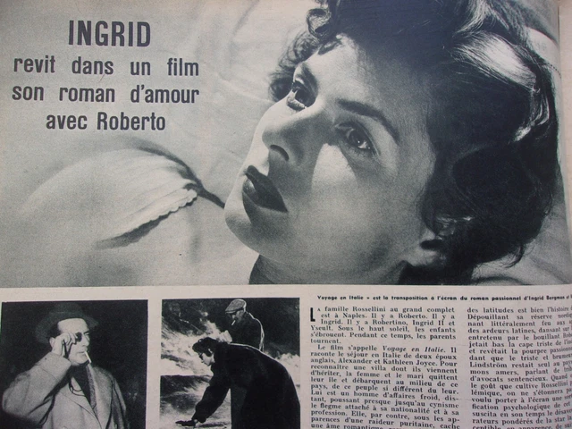CINÉMONDE N°977 DE 1953 : Ava Gardner-Harry Baur-Ingrid Bergman ...