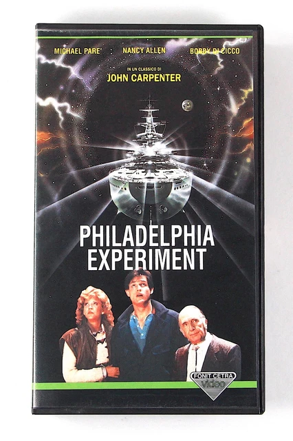 PHILADELPHIA EXPERIMENT VHS John Carpenter Stewart Raffill Fonit Cetra ...