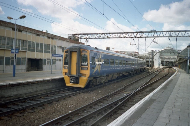 B167N 35MM NEGATIVE First North Western Class 158 158758 @ Manchester ...