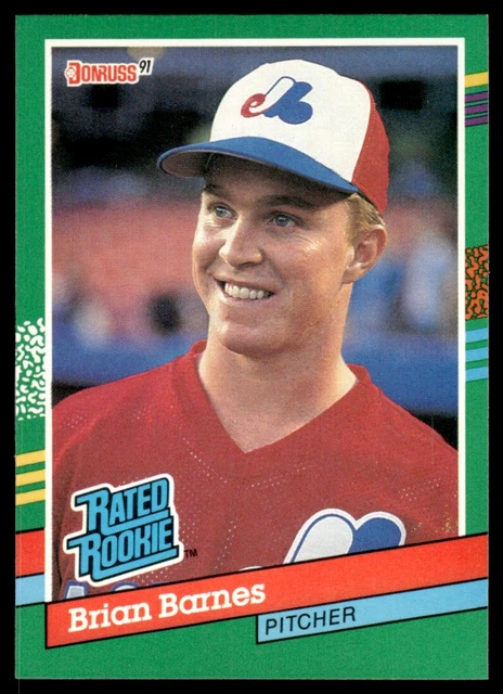 1990 DONRUSS BRIAN Barnes RC Montréal Expos #415 EUR 3,25 - PicClick FR