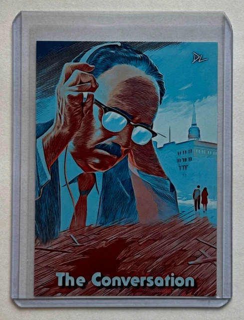 THE CONVERSATION LIMITED Edition Artist Signed “Gene Hackman” Trading ...