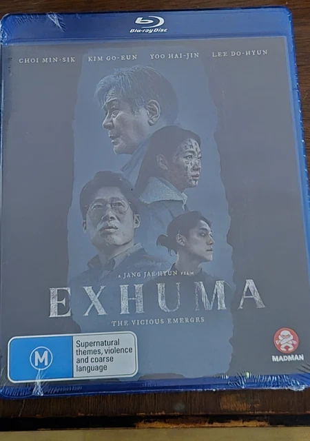 EXHUMA BLU- RAY. Australian Import. Region B. Used. Very good Condition ...