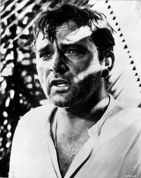 WELSH ACTOR RICHARD Burton in a scene from John Huston's film 'The- Old ...