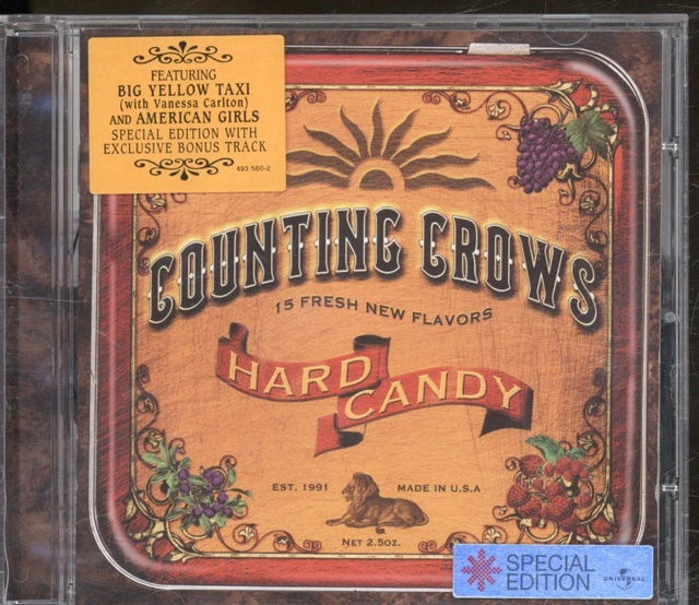 COUNTING CROWS HARD CANDY CD 16 track. Has info stickers on front ...