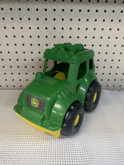 MEGA BLOKS BIG Blocks John Deere Lil' Tractor First Builders Farm 020 £ ...