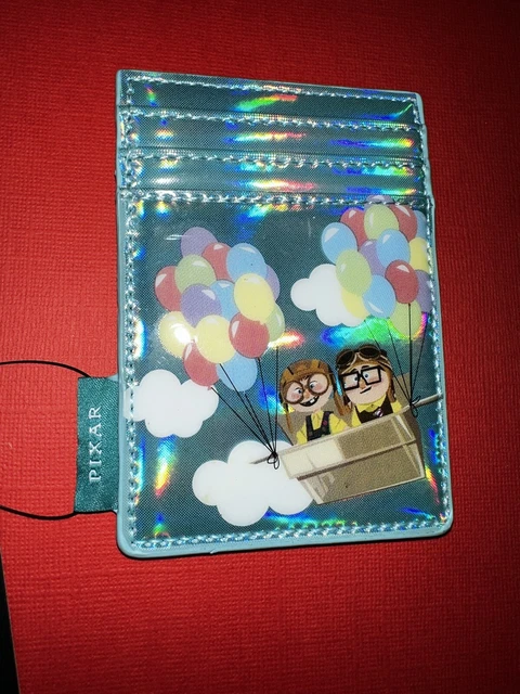 LOUNGEFLY DISNEY PIXAR Up Young Carl & Ellie Adventure Cardholder ID ...