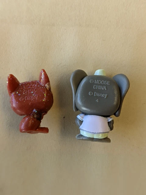 6-DISNEY DOORABLES-ZAZU+STITCH+PRINCESS VANELLOPE+NICK Wilde+Lionheart ...