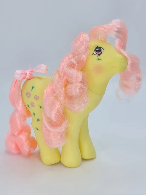 MY LITTLE PONY Flutter Pony Rose Dust rosedust Hasbro G1 Vintage 80s ...