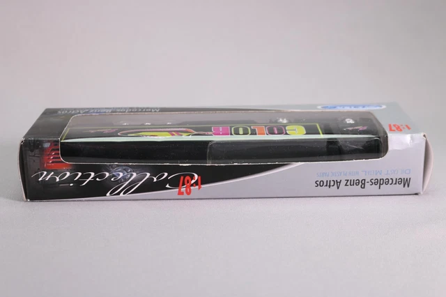 LE2864 WELLY 72130W train Ho Camion Mercedes Benz Actros remorque Color ...