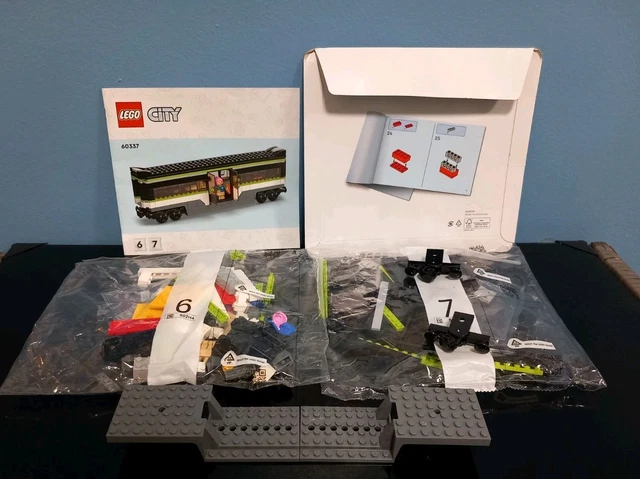 LEGO CITY PASSENGER Train Seating Car Railway Carriage from 60337 BRAND ...