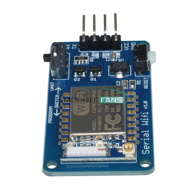 ESP8266 SERIAL WIFI Transceiver Module for Arduino ESP-07 V1.0 UNO R3 ...