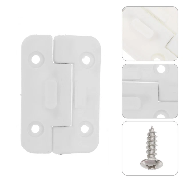 4 PCS REFRIGERATOR Hinge Freezer Door Hinges Vehicle Plastic Repair ...