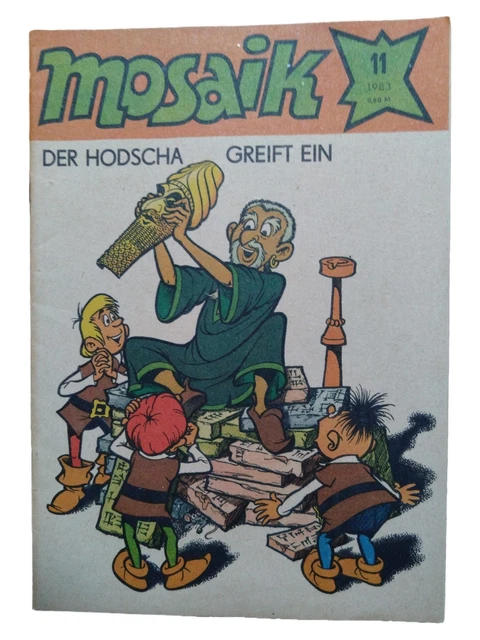 MOSAIK COMIC HEFT 11 Der Hodscha greift ein DDR Taschenbuch Deutsch EUR ...