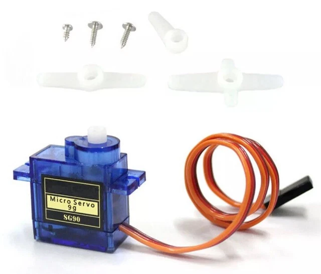 SG90 9G MICRO Servo Motor 3-Pin Robot Arm Helicopter Airplane Boat Car ...