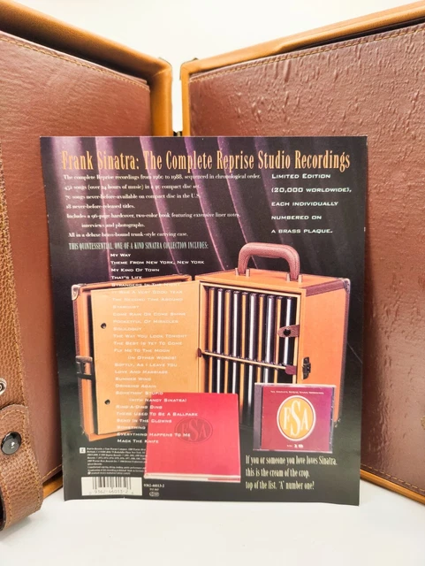 FRANK SINATRA COMPLETE Reprise Collection - Rare Collectors Box Set ...