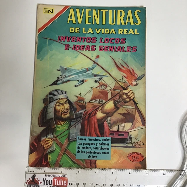 1970 SPANISH COMICS Aventuras De La Vida Real #178 Inventos Locos ...