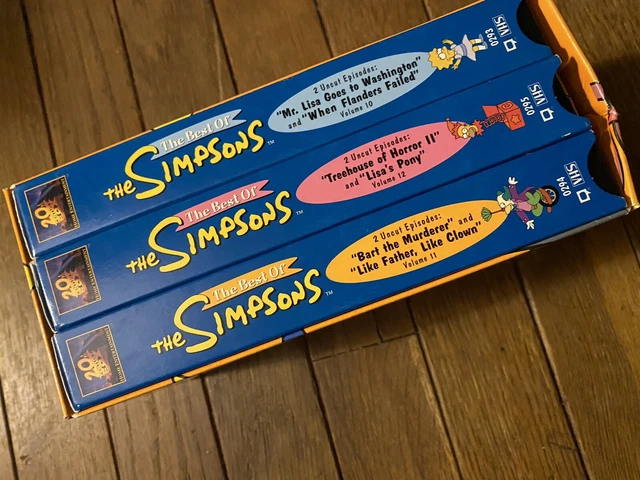 THE SIMPSONS VHS Tapes £11.94 - PicClick UK