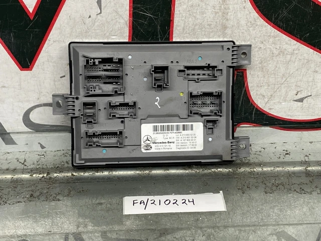 GENUINE MERCEDES BENZ W213 E Class Rear Sam Module Ecu Control Unit ...