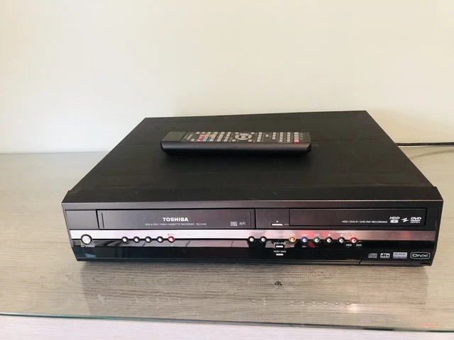 MAGNÉTOSCOPE ENREGISTREUR VHS-DVD -HDD 160 Go Toshiba RD-VX45 en panne EUR 35,00 - PicClick FR