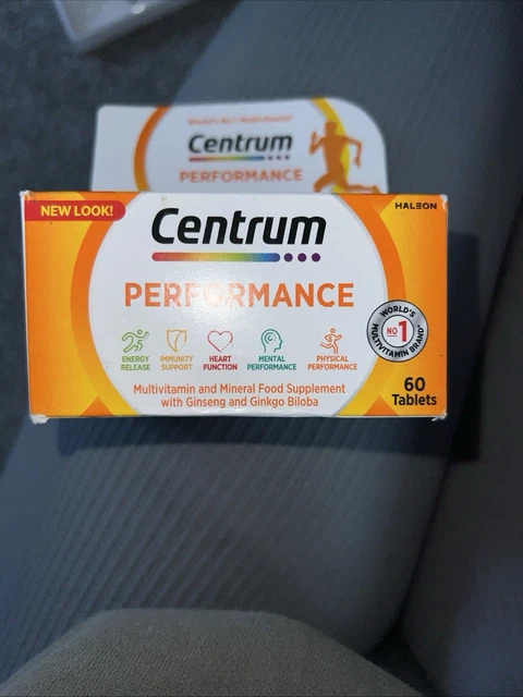 CENTRUM PERFORMANCE MULTIVITAMIN Tablets (Pack of 60) £9.70 - PicClick UK